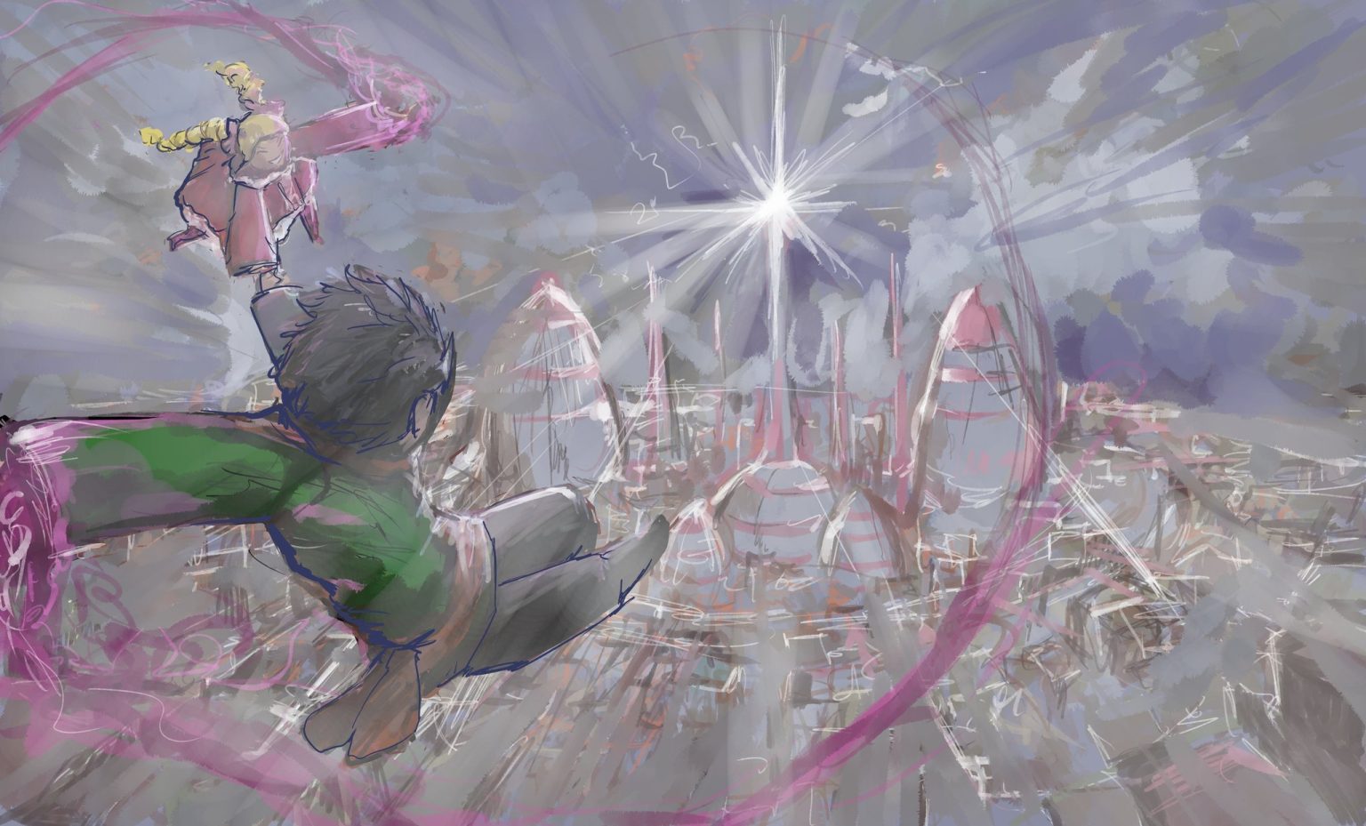 Arc 8, Chapter 66 – “The Magic Crystal Cannon” | Witch Cult Translations
